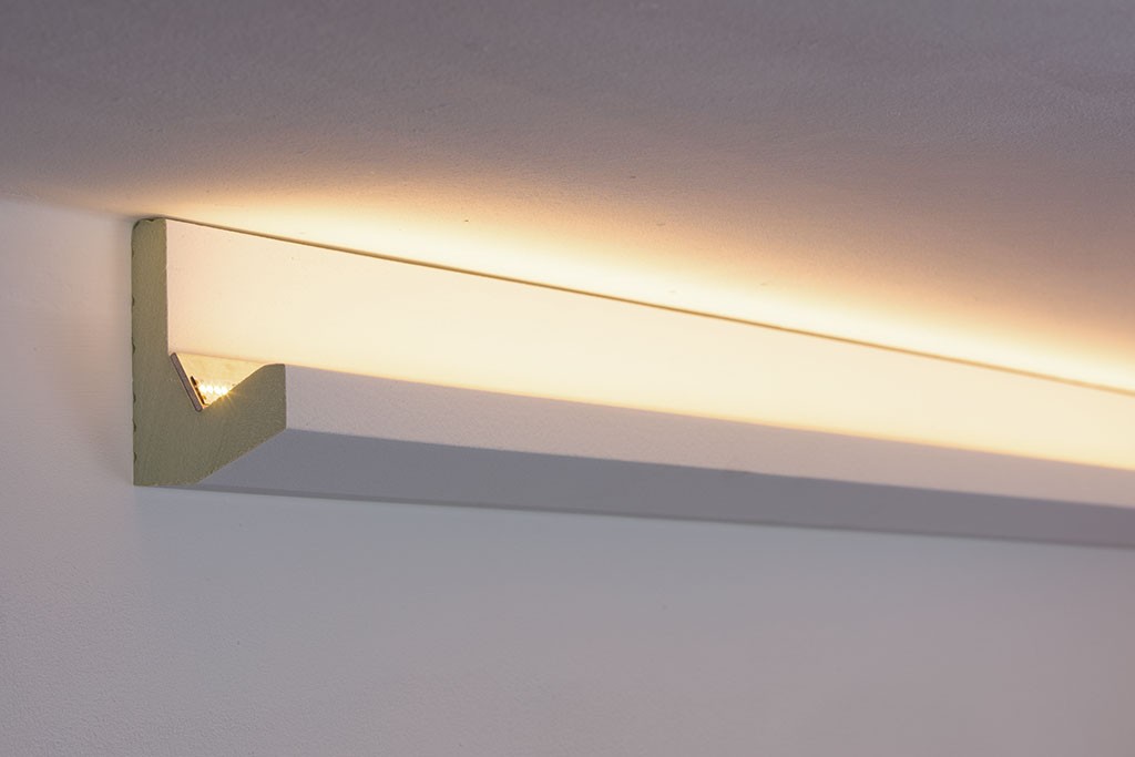 LED-Stuckleiste für indirekte Beleuchtung „WDML-55B-PR“